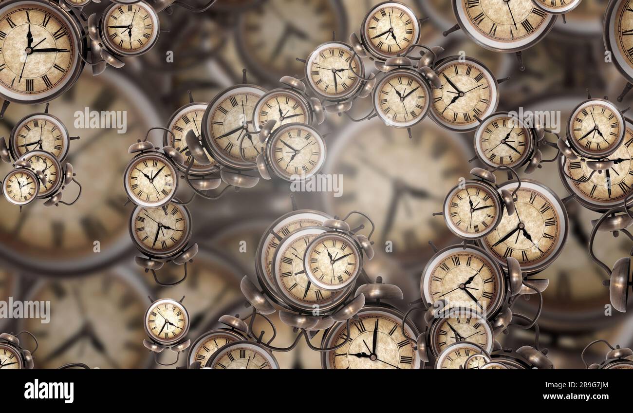 Large set of vintage clock faces. Texture of time, Elegant collection ...
