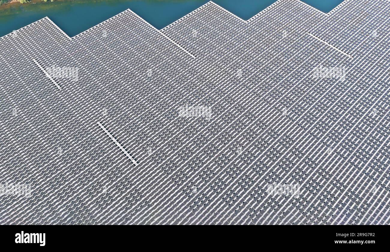 Cell power power system consisting of floating solar panels offers an ...