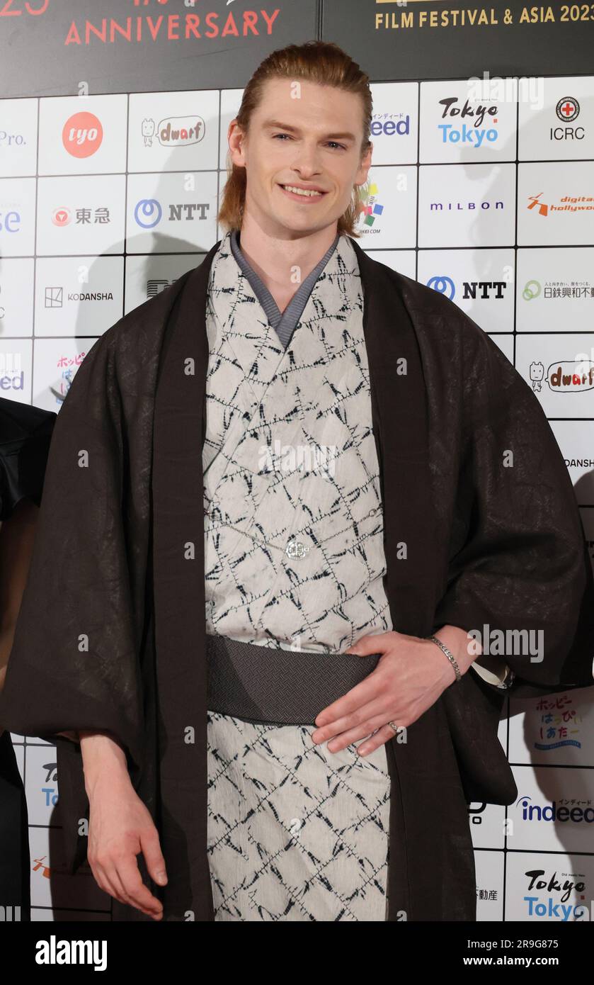 Tokyo, Japan. 26th June, 2023. Japanese actor Tatsumasa Murasame ...