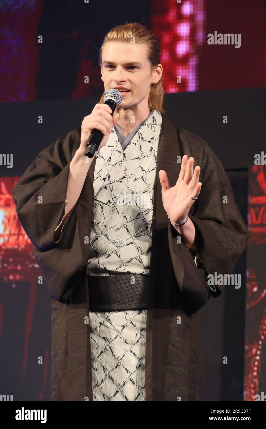Tokyo, Japan. 26th June, 2023. Japanese actor Tatsumasa Murasame ...