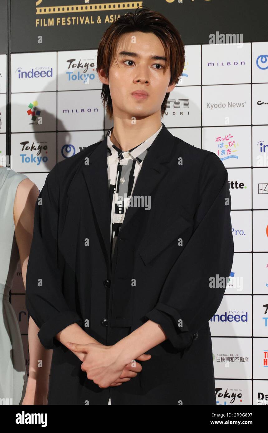 Tokyo, Japan. 26th June, 2023. Japanese action star Hiroshi Fujioka's ...