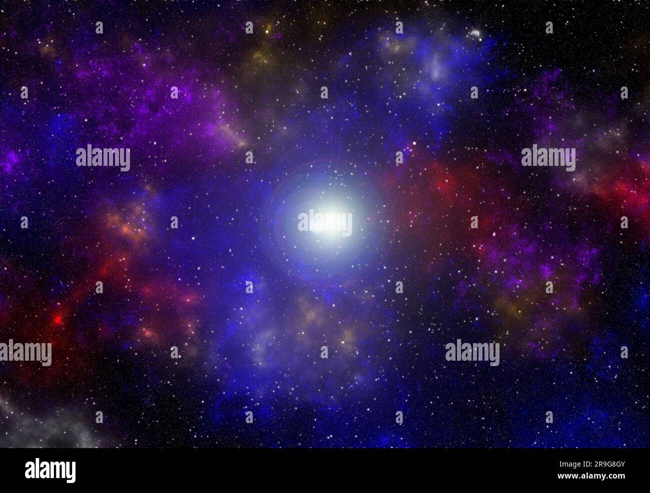 Cosmic art background. Planets and galaxy, science fiction wallpaper ...