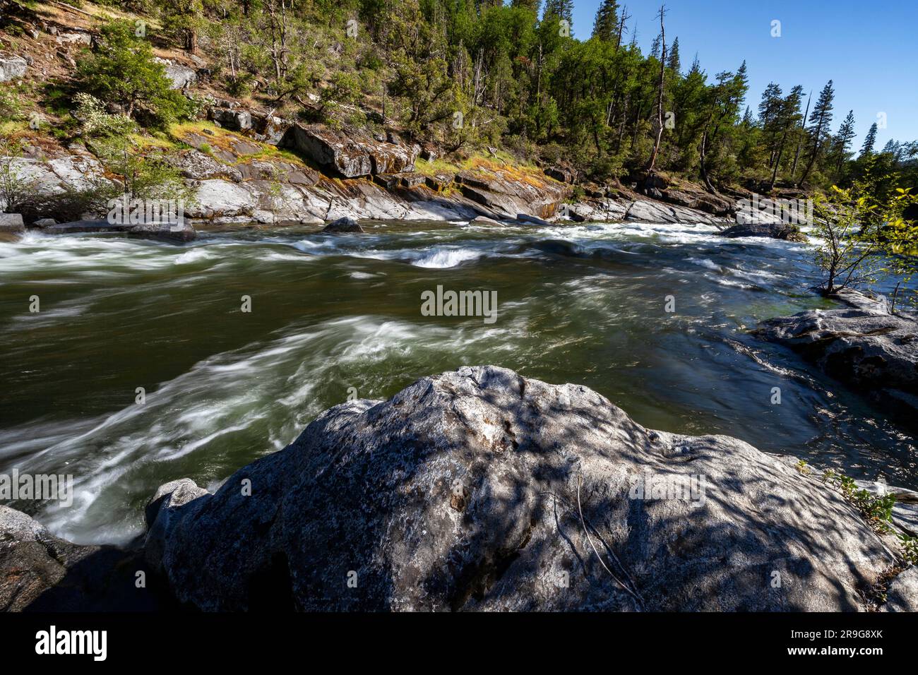 The North Fork of the Stanislaus River in Calaveras County, California ...