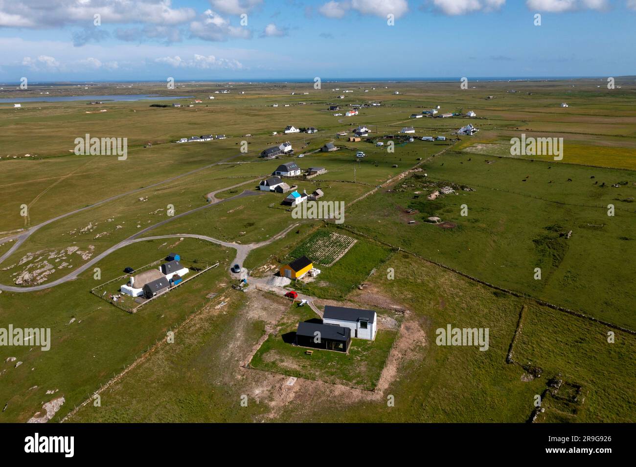 Tiree aerial hi-res stock photography and images - Alamy