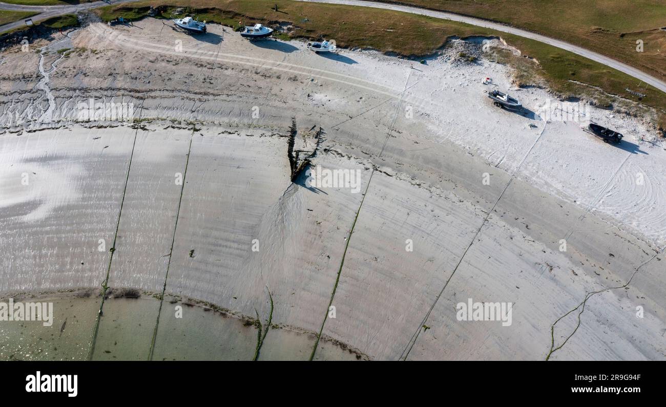 Tiree aerial hi-res stock photography and images - Alamy