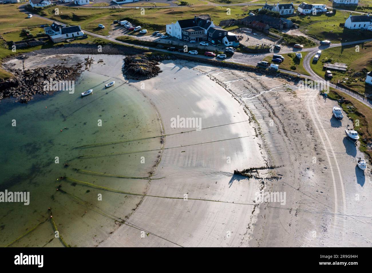 Tiree aerial hi-res stock photography and images - Alamy