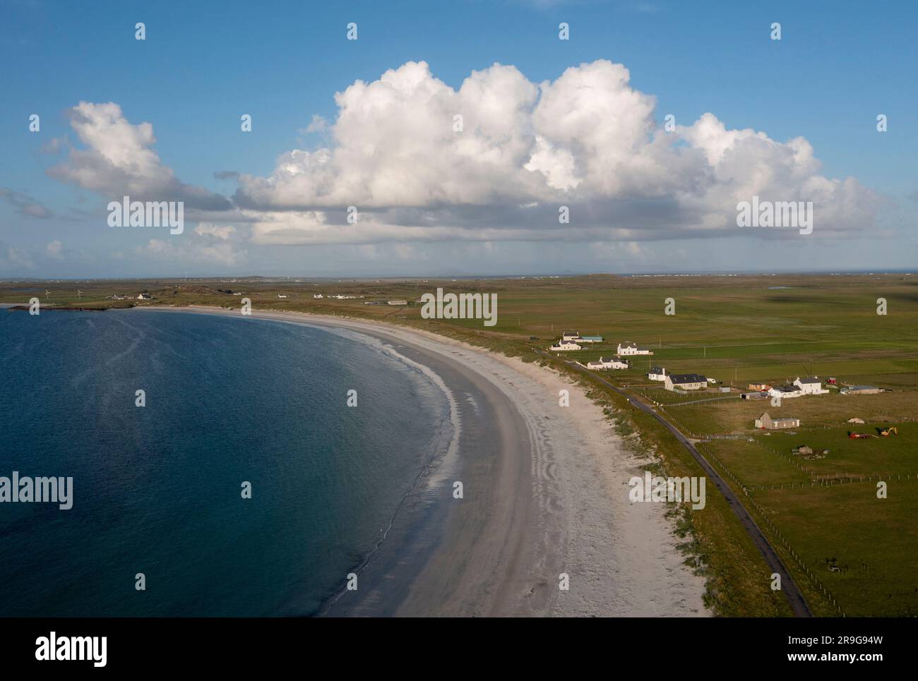 Balephetrish Bay beach, Tiree, Inner Hebrides, Scotland, UK Stock Photo ...