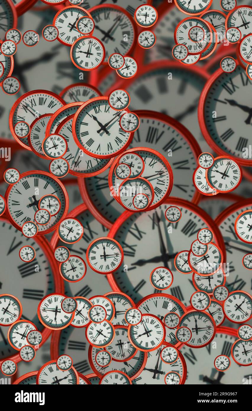 Large set of vintage clock faces. Texture of time, Elegant collection ...