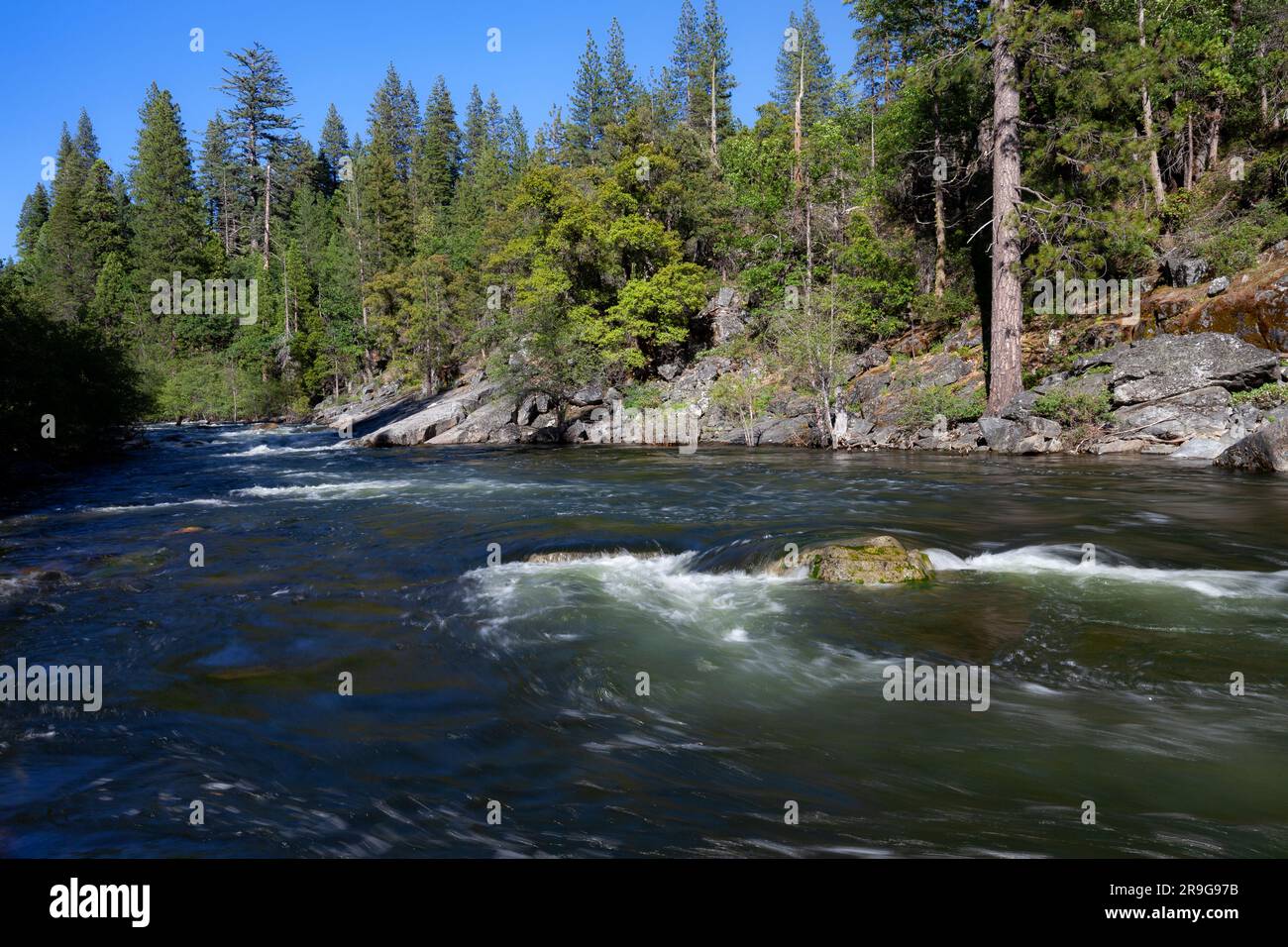 The North Fork of the Stanislaus River in Calaveras County, California ...