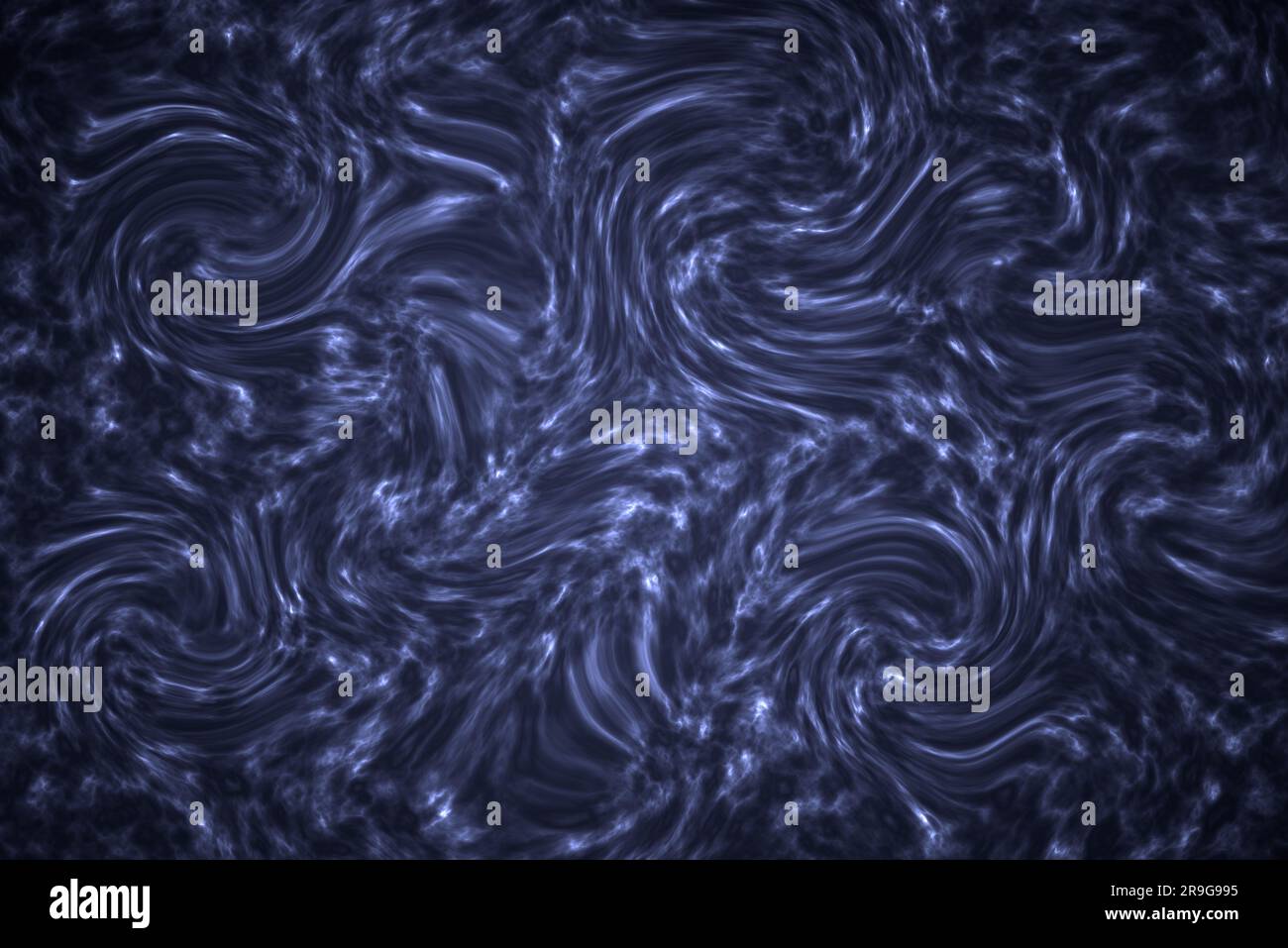 Beautiful abstract fantasy space. dark background. 3d Illustration ...