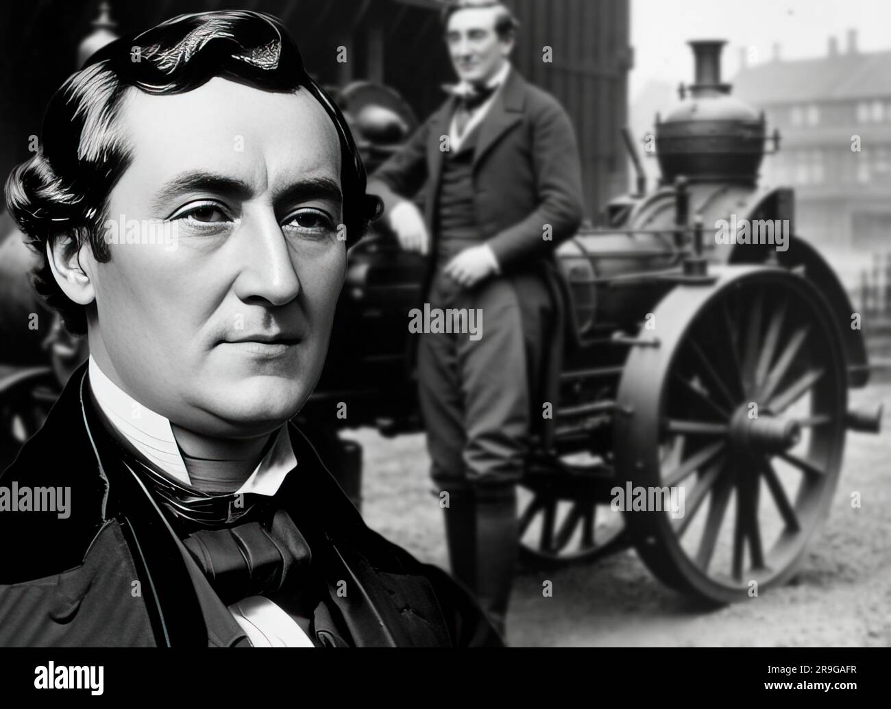 The first steam locomotive hi-res stock photography and images - Alamy