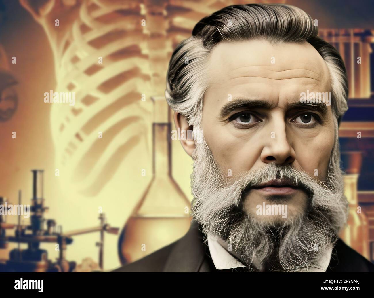 Wilhelm conrad röntgen x rays hi-res stock photography and images - Alamy