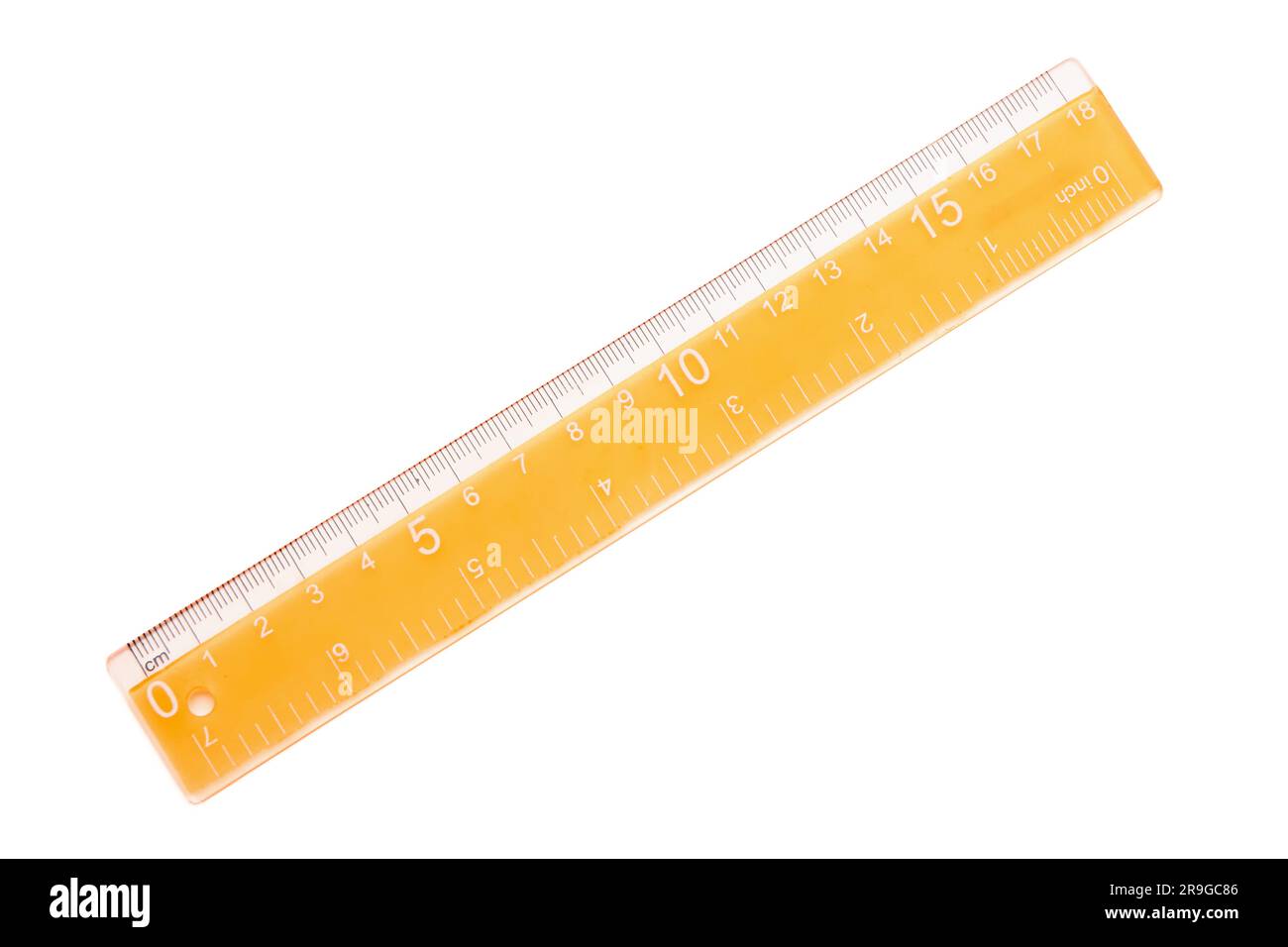 Student measuring with ruler Cut Out Stock Images & Pictures - Alamy