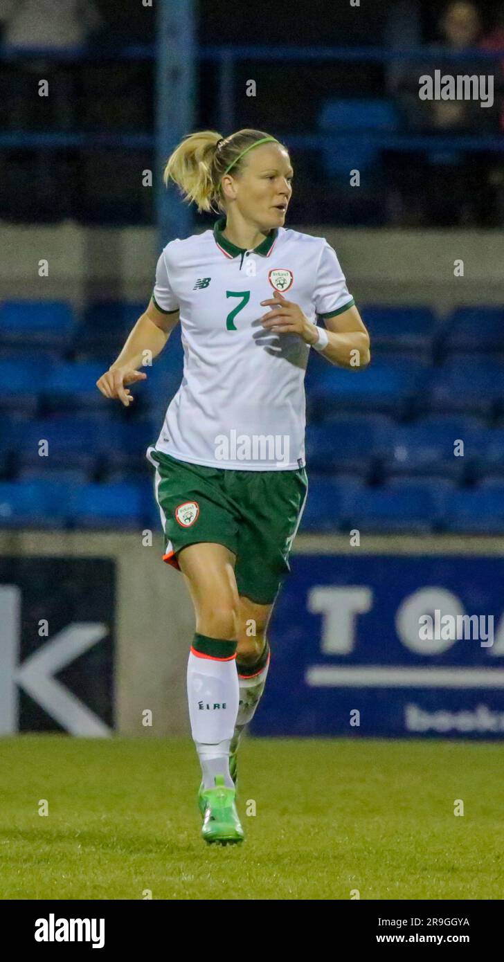 Womens footballer diane caldwell hi-res stock photography and images ...