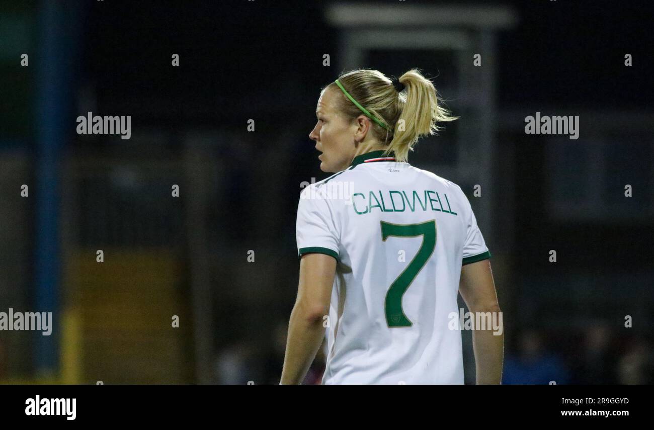 Irish football diane caldwell hi-res stock photography and images - Alamy