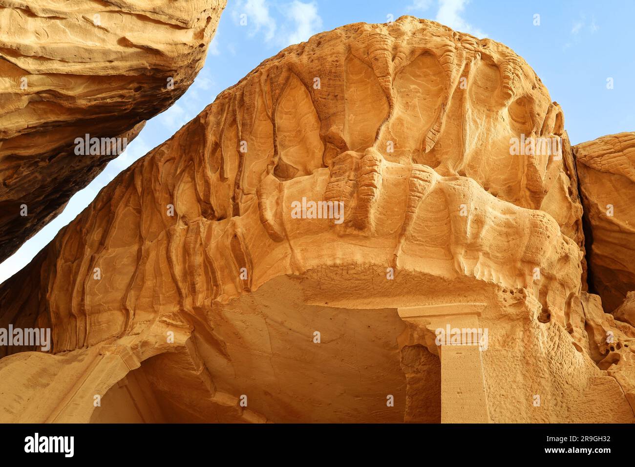 Al Ula old city , Saudi Arabia - jun 7 2023- The Nabataeans or ...