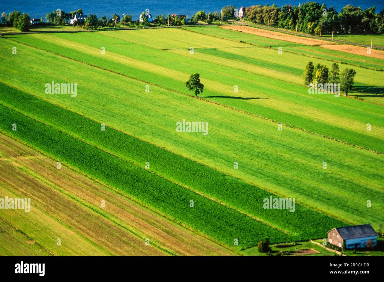 Aerial farming quebec hi-res stock photography and images - Alamy