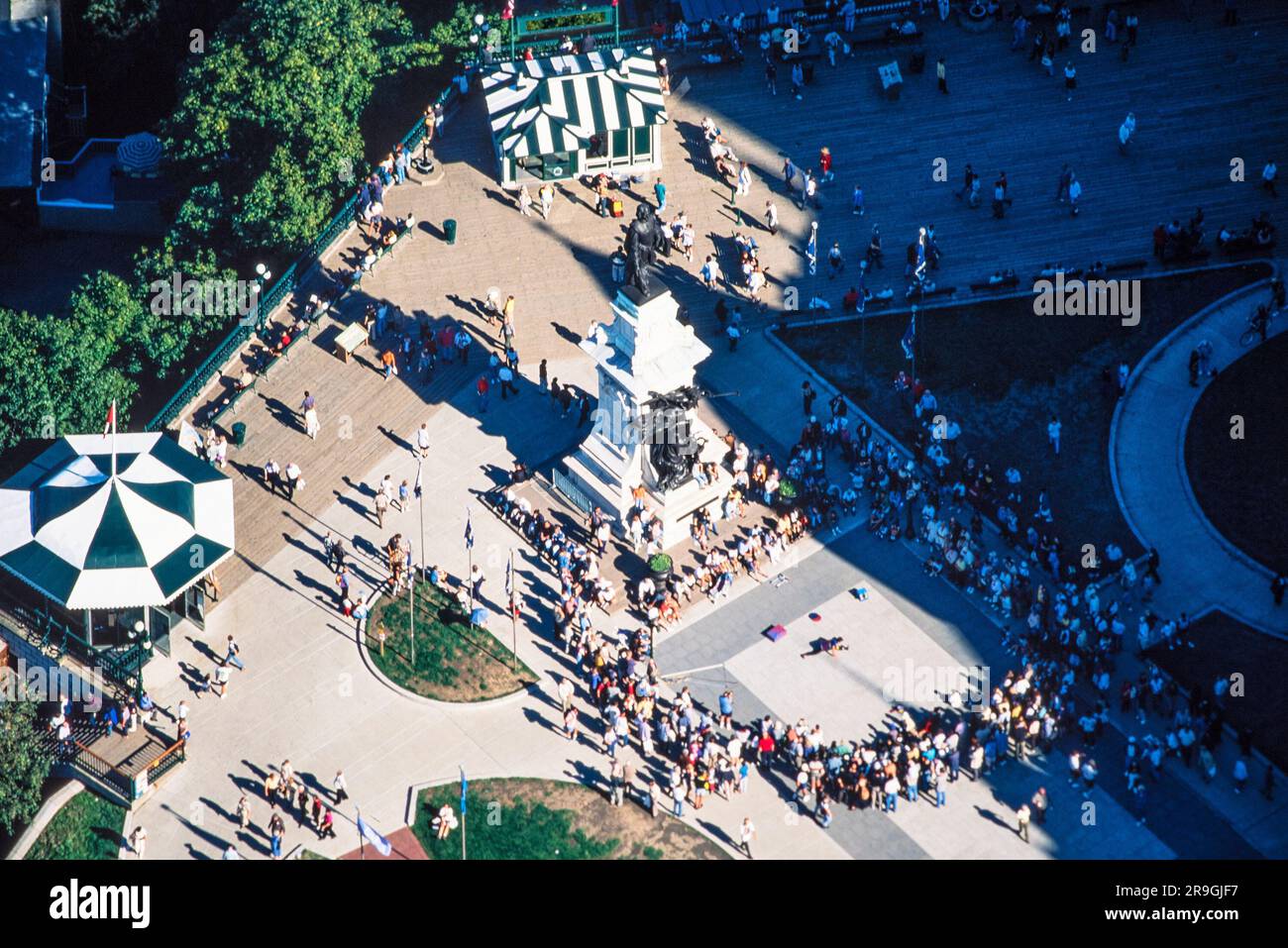 Aerial of Quebec City, Quebec, Canada Stock Photo - Alamy