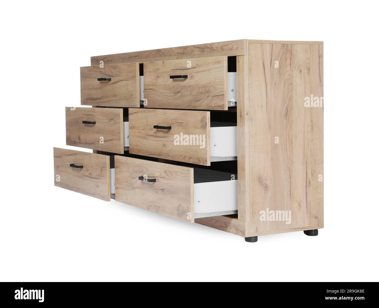 Open shelf chest drawers Cut Out Stock Images & Pictures - Alamy