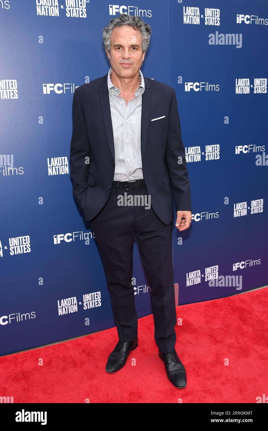 New York, USA. 26th June, 2023. Mark Ruffalo attending 'Lakota Nation ...