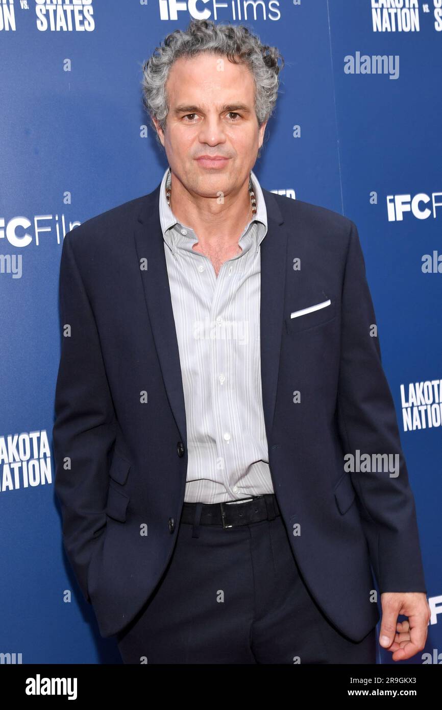 New York, USA. 26th June, 2023. Mark Ruffalo attending 'Lakota Nation ...