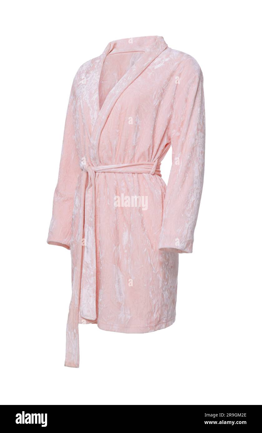 Pink bath robe hi-res stock photography and images - Alamy