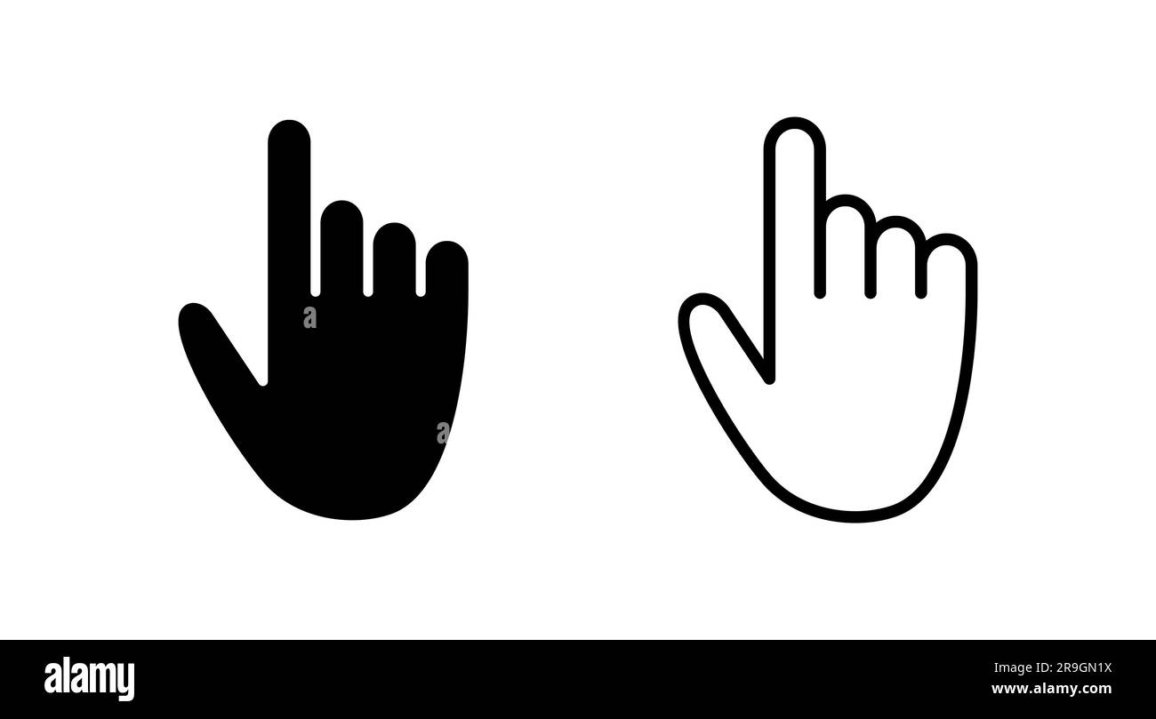 Hand icon vector. hand symbols. palm Stock Vector Image & Art - Alamy