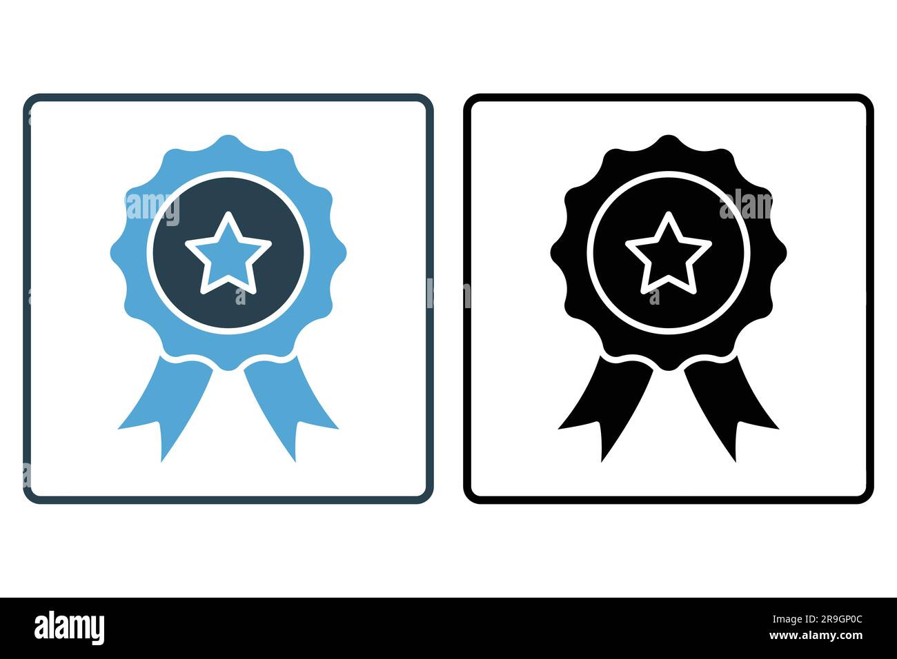award medals icon. icon related to Champion, winner, success, reward ...