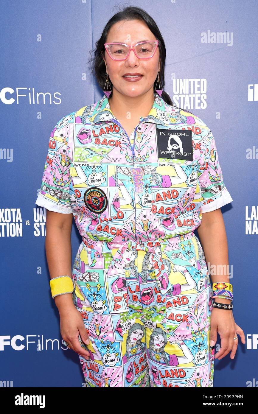 New York, USA. 26th June, 2023. Alex Romero-Frederick attending 'Lakota ...