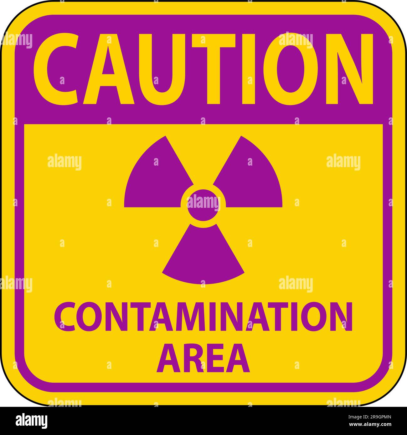 Radioactive contamination Stock Vector Images - Alamy