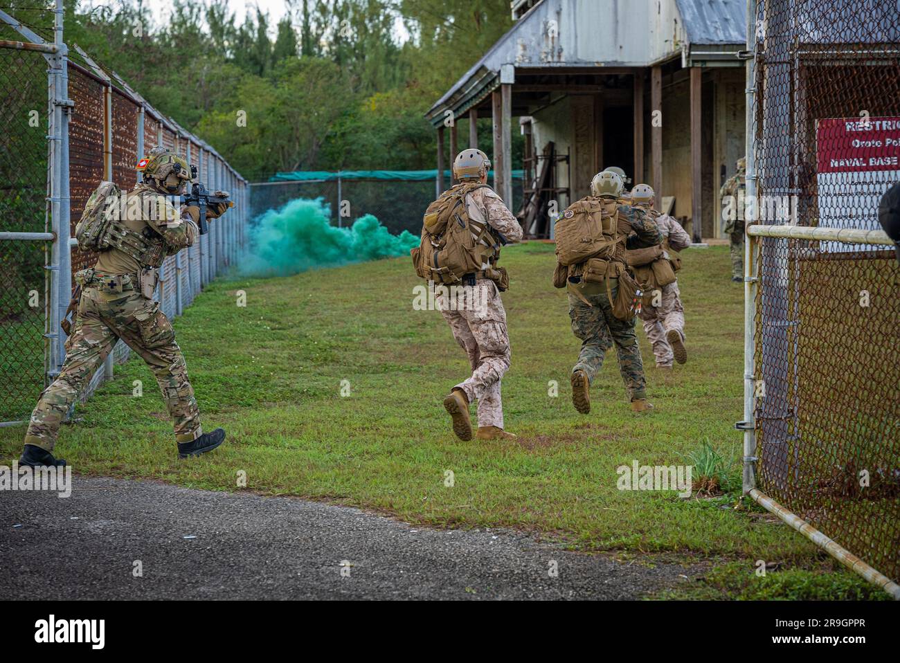 NAVAL BASE GUAM, Guam. (May 11, 2023) –Sailors from Explosive Ordnance ...
