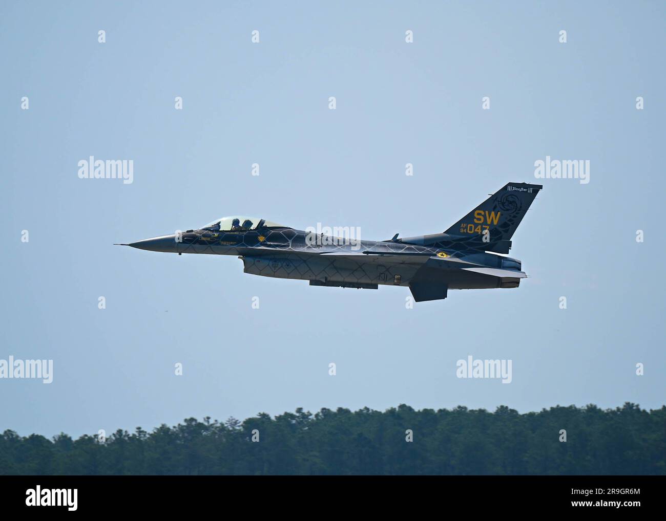 U.S. Air Force Capt. Aimee “Rebel” Fiedler, F-16 Viper Demonstration ...