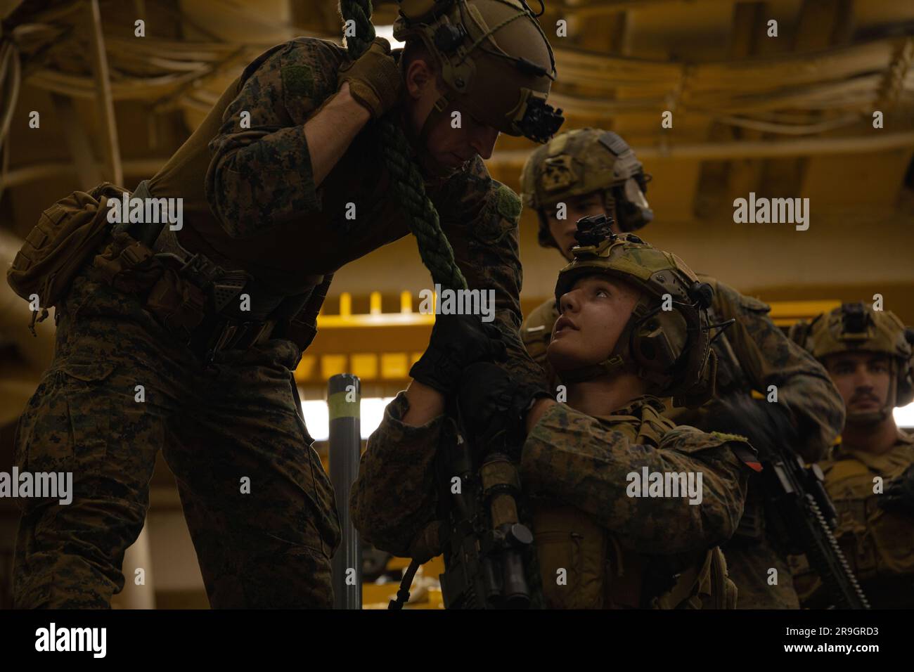 The training reinforced Marines on the fundamentals of fast roping and ...