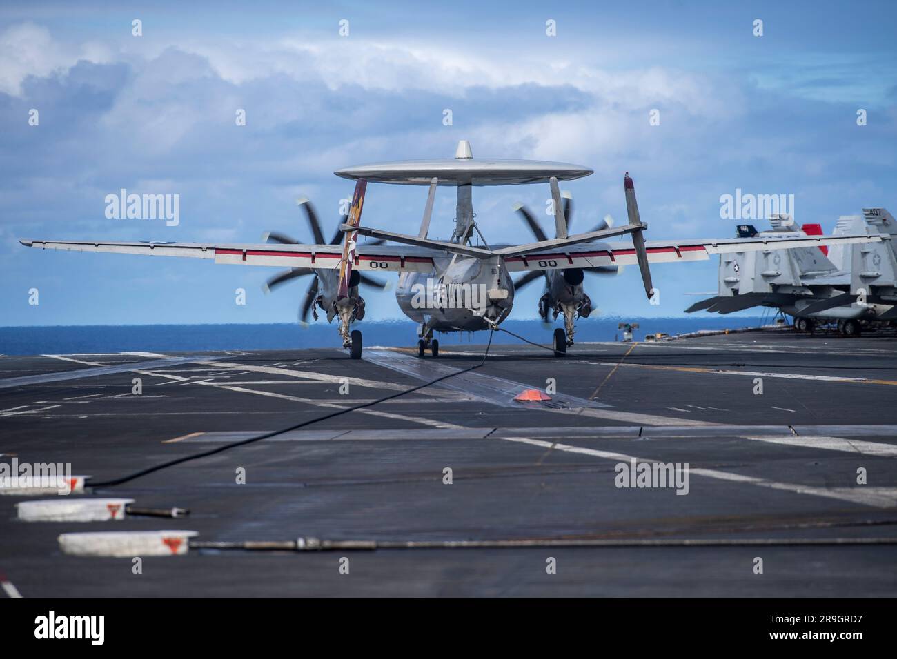 230625-N-DU622-1257 PACIFIC OCEAN (June 25, 2023) An E-2C Hawkeye from ...