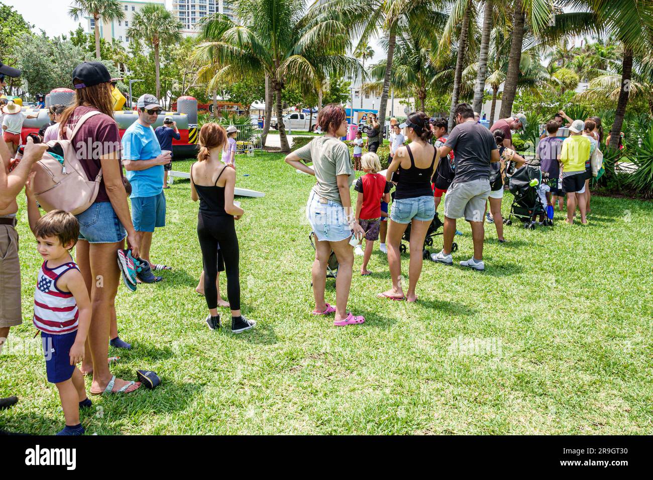 Miami Beach Florida,Altos del Mar Park,Turtle Fest festival event ...