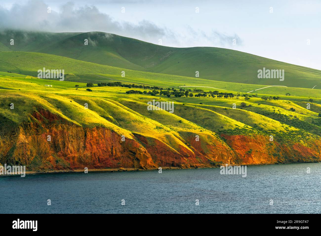 The Willunga Cliffs in South Australia Stock Photo - Alamy