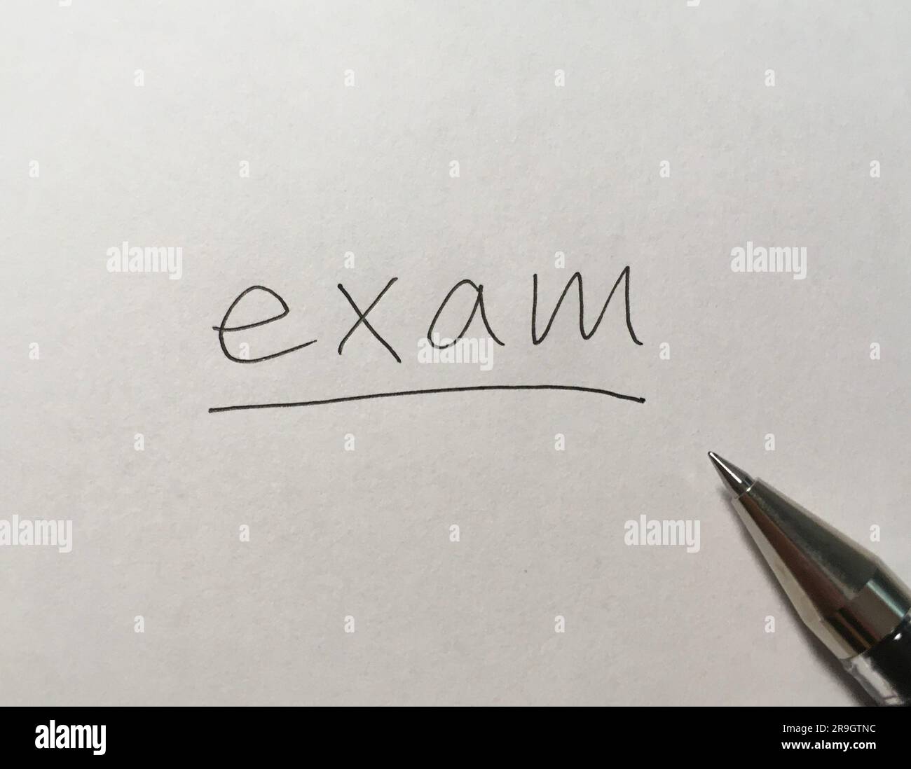 Exam paper hi-res stock photography and images - Alamy