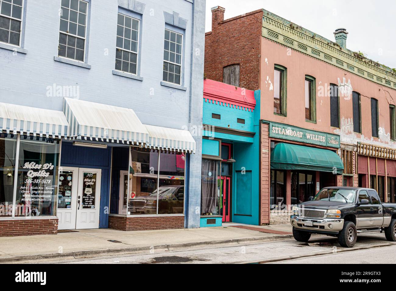 Palatka Florida,small town city historic downtown shopping district ...