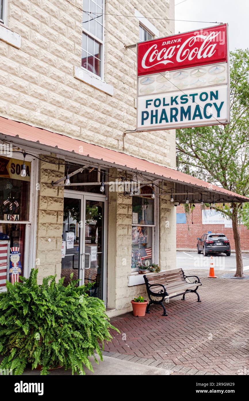 Folkston pharmacy hi-res stock photography and images - Alamy