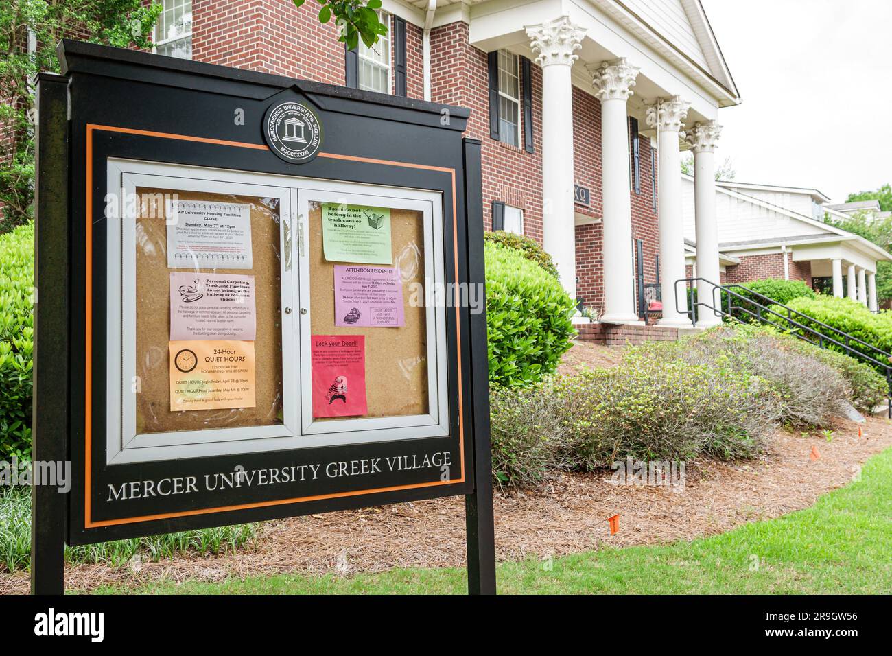 Macon Georgia,Mercer University school campus private research,Greek ...