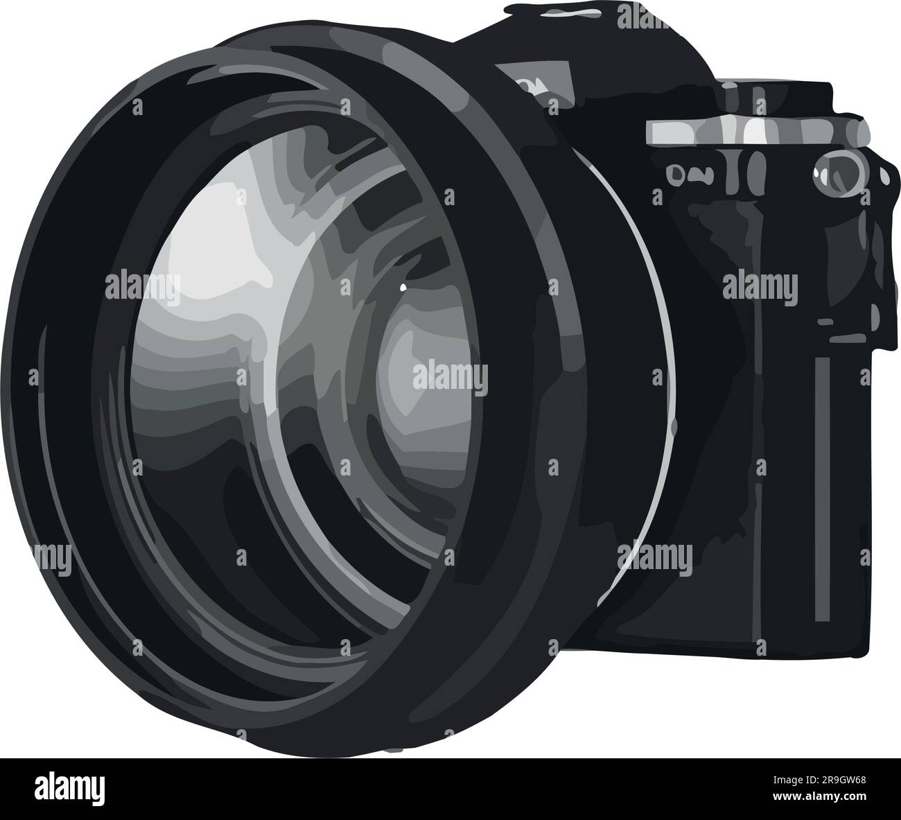 Canon camera image Stock Vector Images - Alamy