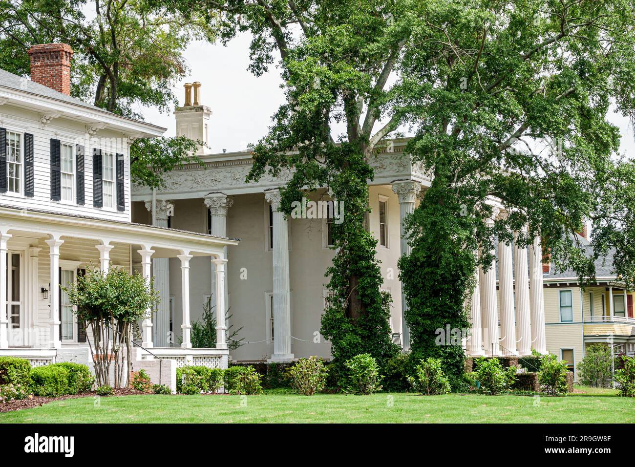 Macon Georgia,College Street,InTown Macon district,houses homes ...