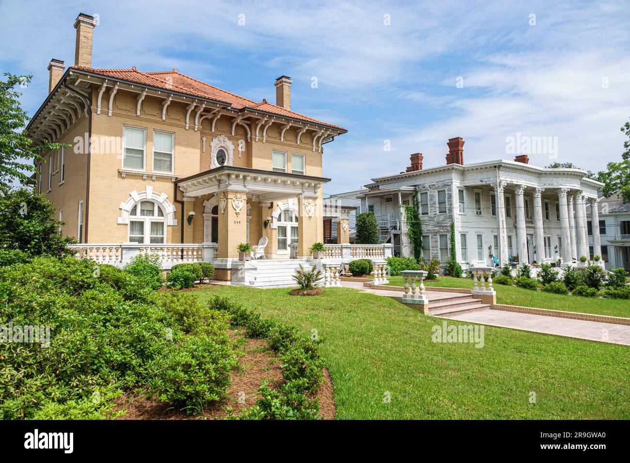Macon Georgia,College Street,InTown Macon district,houses homes ...