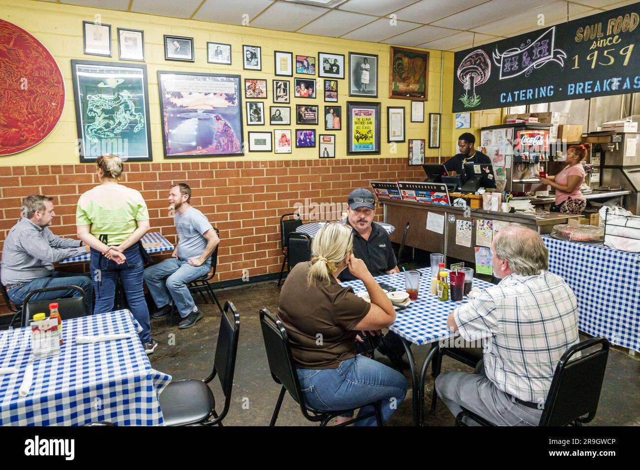 Soul Food Restaurant Interior