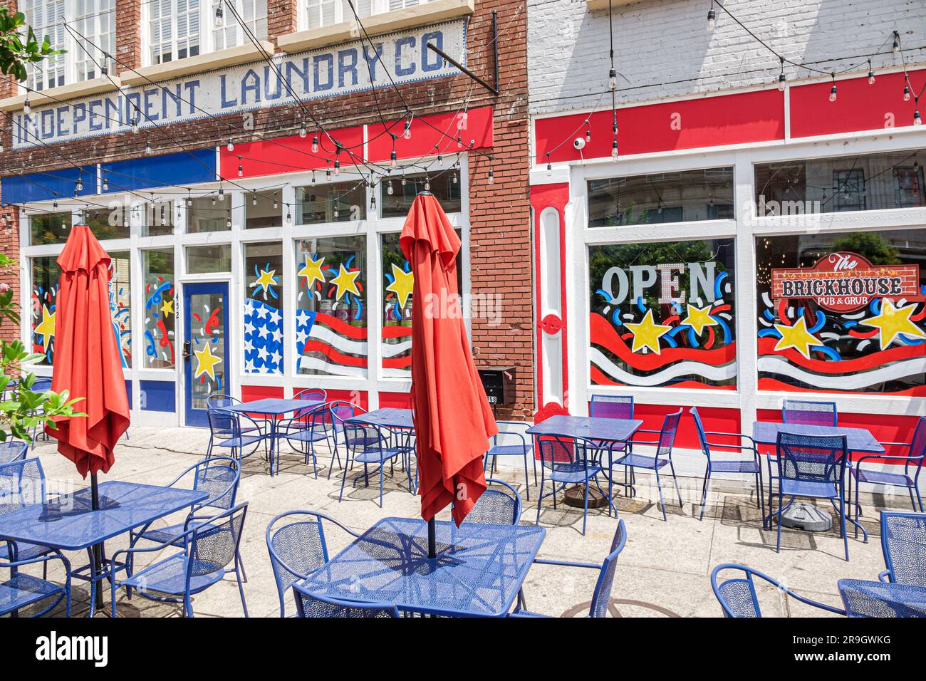 Macon Georgia,historic downtown city skyline restored,Brickhouse Pub ...
