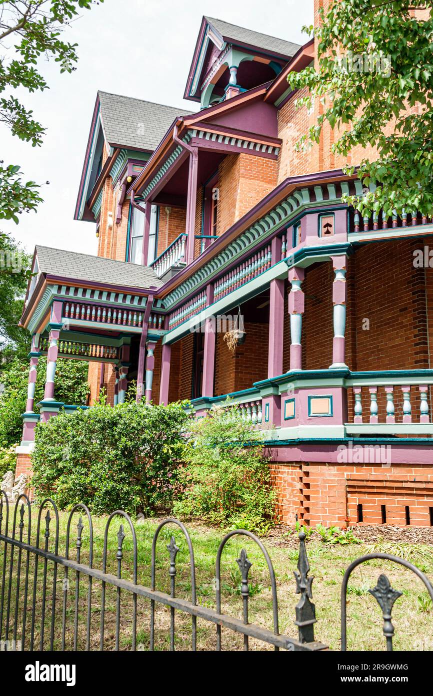 Macon Georgia,Vineville Avenue,Victorian style house home mansion ...