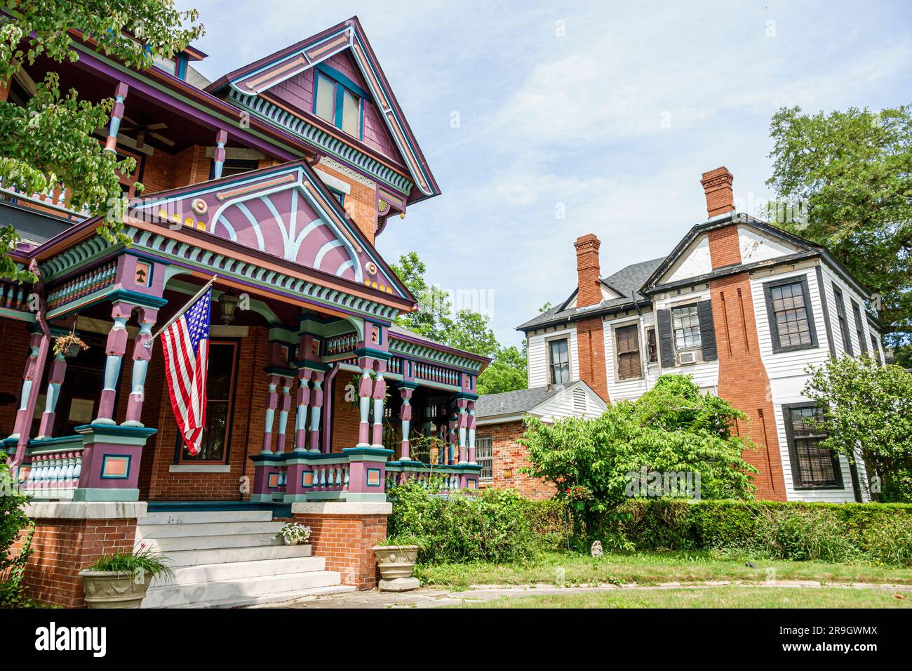 Macon Georgia,Vineville Avenue,Victorian style house home mansion ...