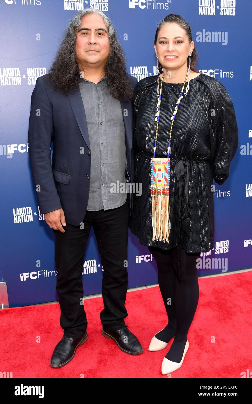 New York, USA. 26th June, 2023. Raven Chacon attending 'Lakota Nation ...