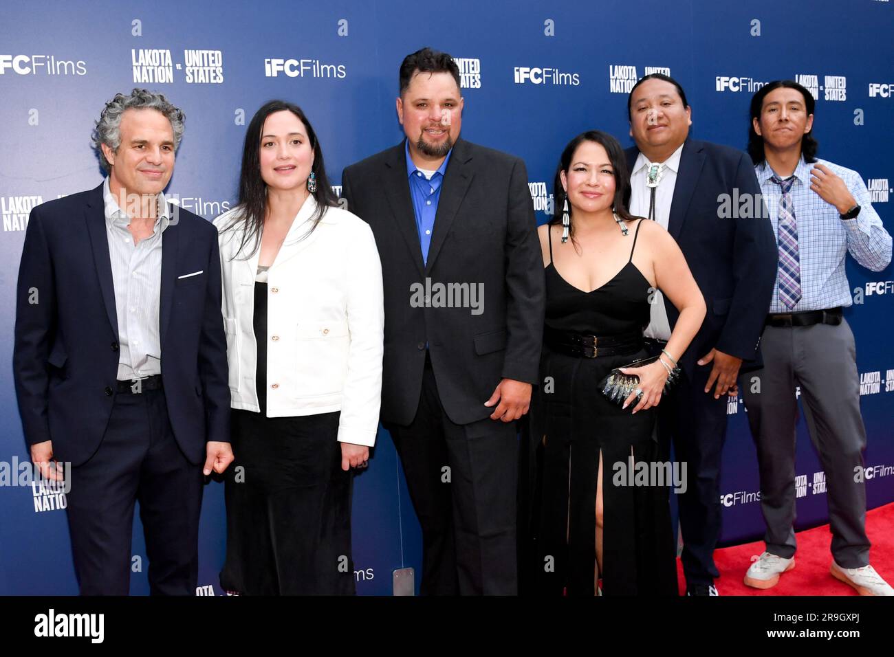 New York, USA. 26th June, 2023. Mark Ruffalo, Lily Gladstone, Jesse ...