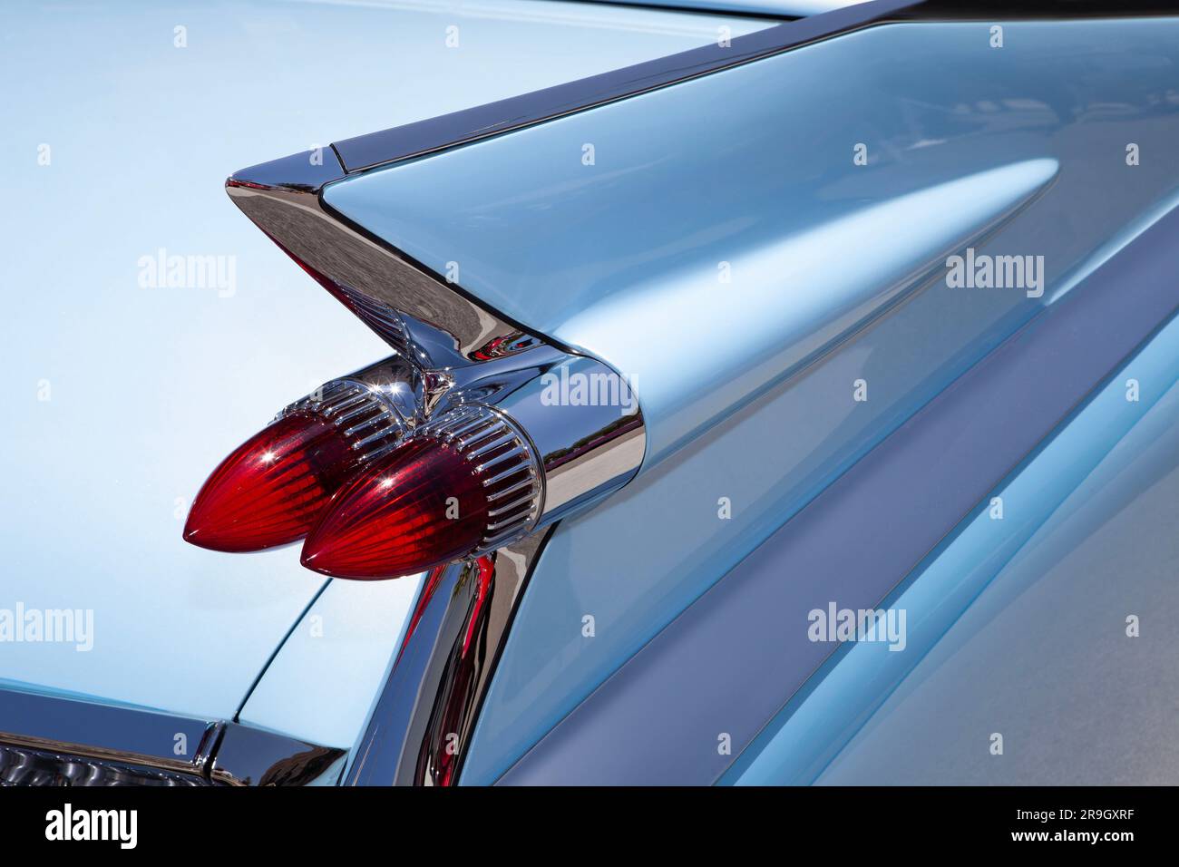 Antique blue convertible car hi-res stock photography and images - Alamy